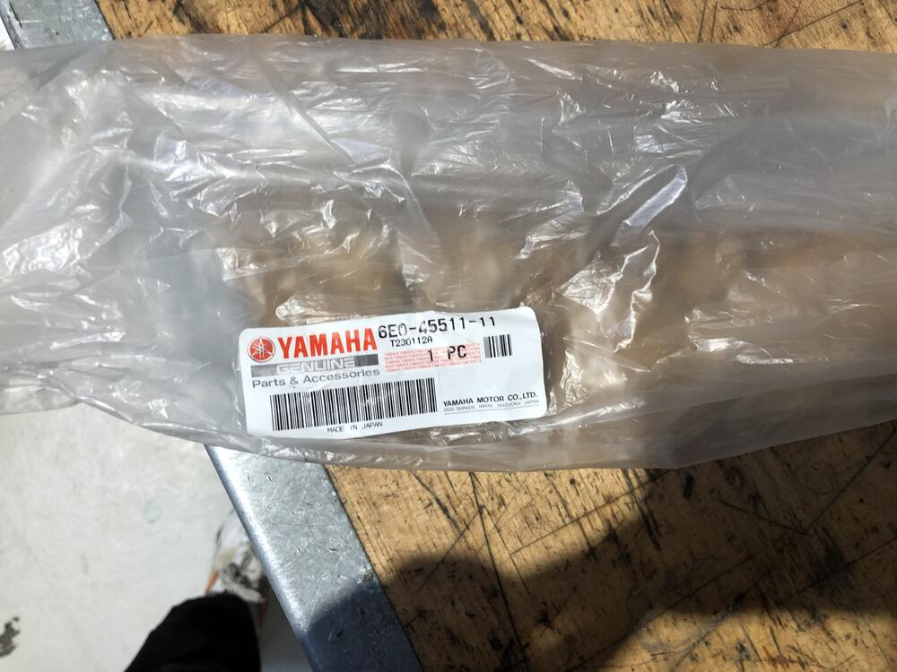 6E0455111100 YAMAHA SHAFT, DRIVE. YAMAHA RESERVEDELE